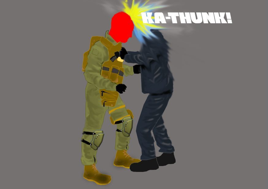Head Butting Time! • Spotter Up