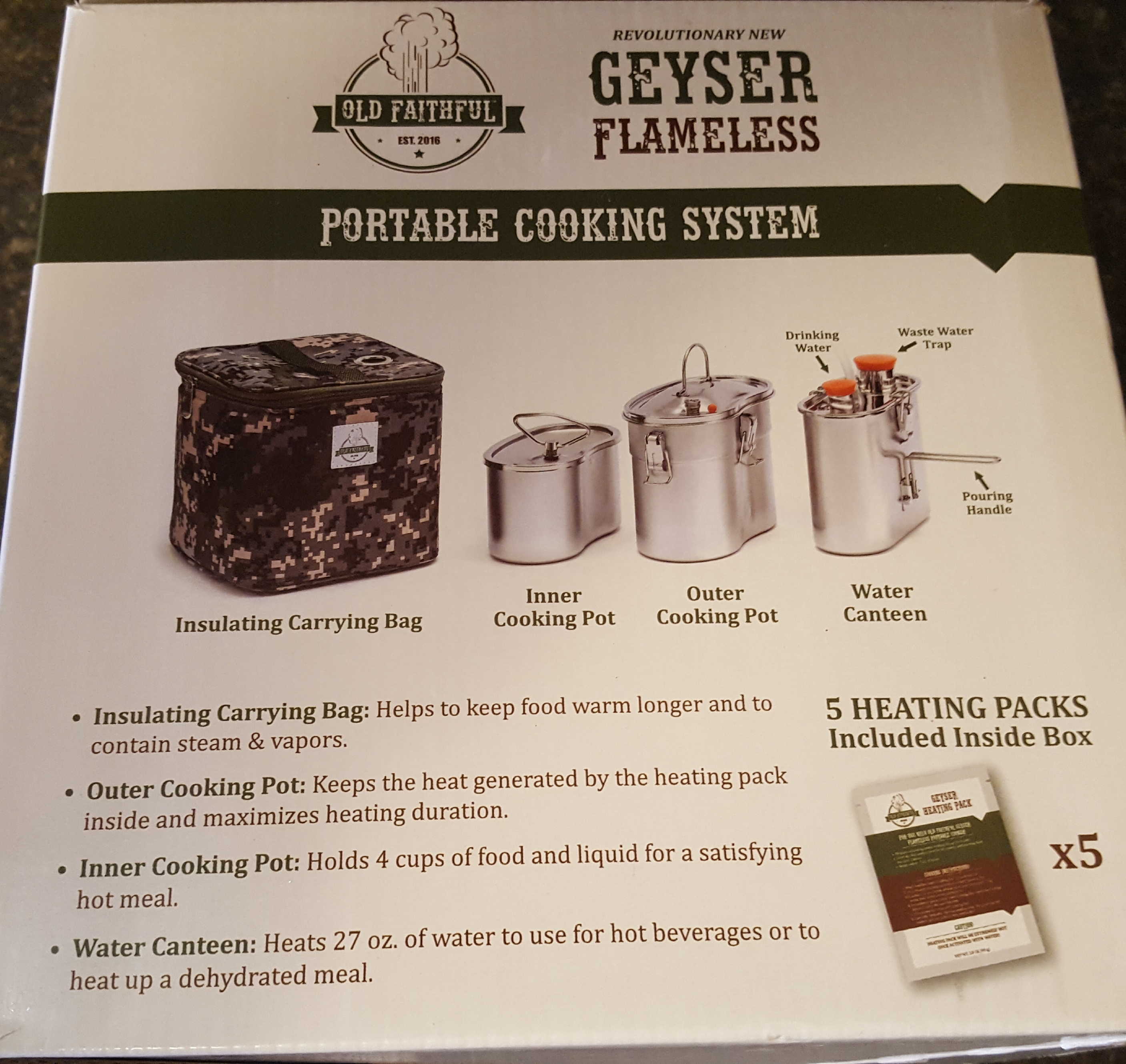 Geyser flameless cooker • Spotter Up