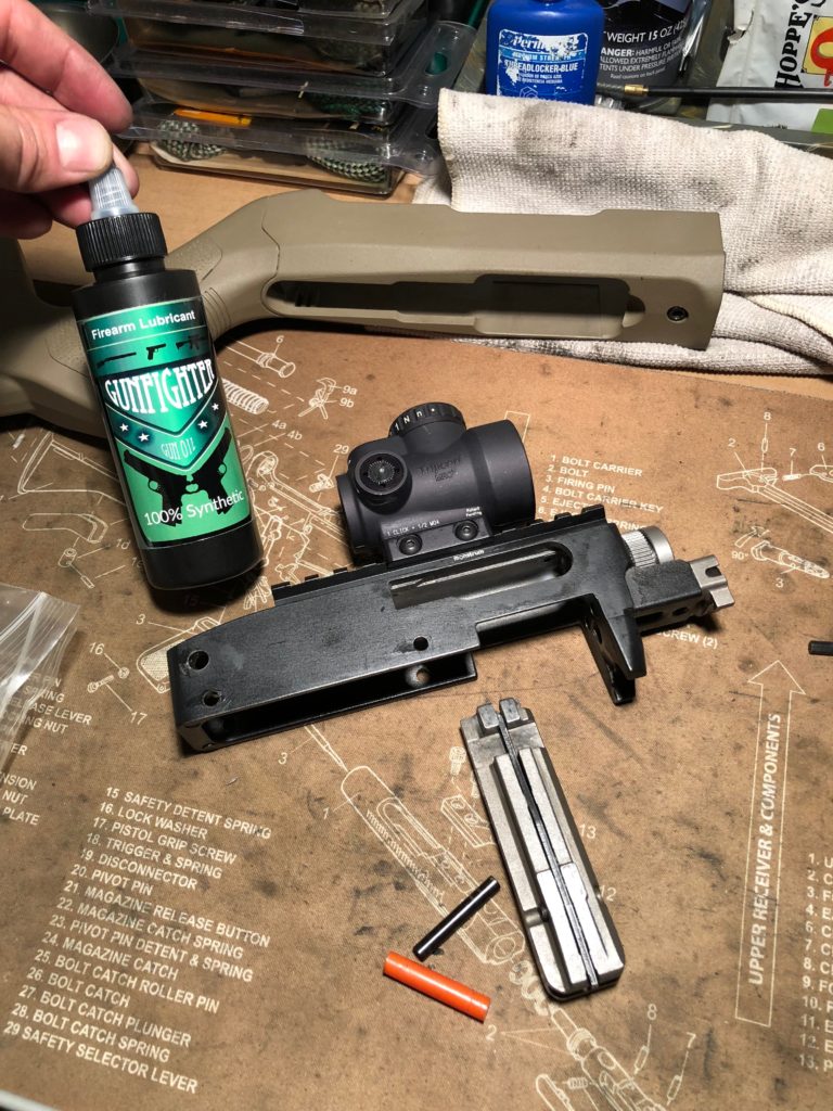 Gunfighter Gun Oil: Synthetic Firearm Lubricant • Spotter Up