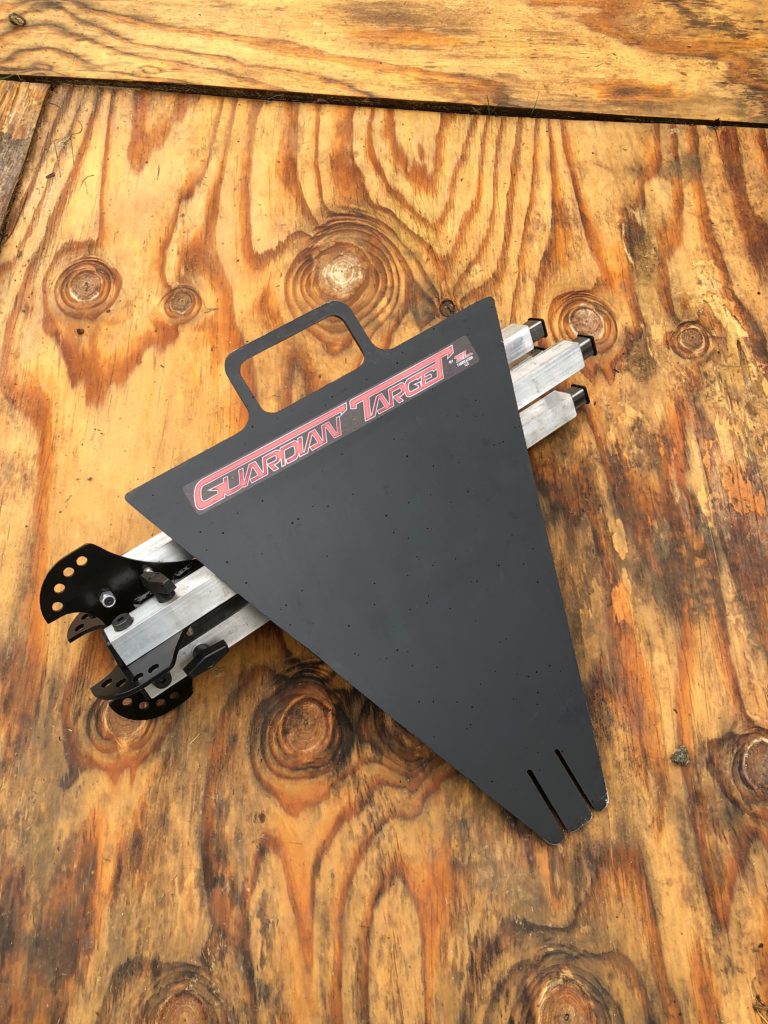 Guardian Target System: Portable and Adjustable Steel Targets • Spotter Up