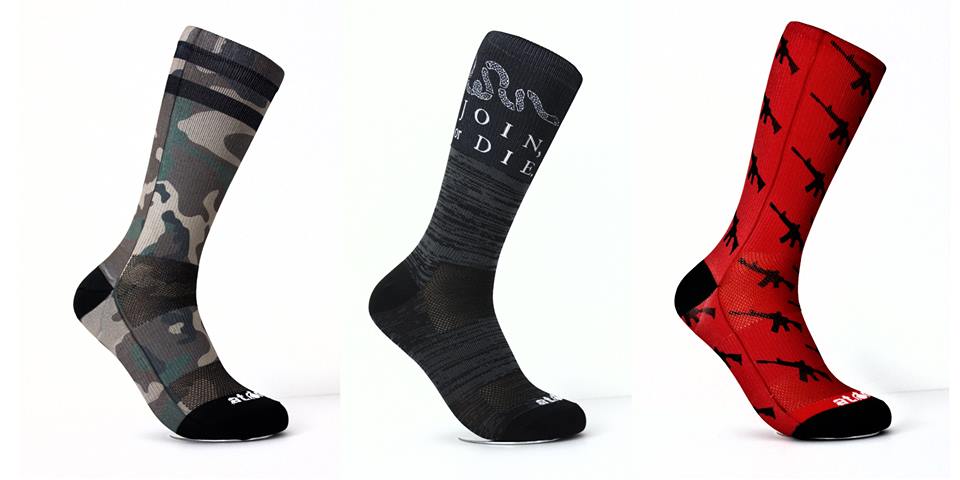 ATOM Socks...Designed for Performance, Augmented with Style!