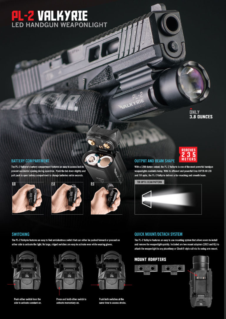 Olight PL-2 Valkyrie pistol light
