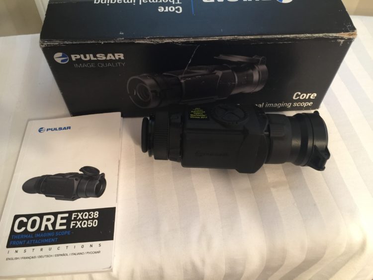 Pulsar Core FXQ50 Thermal Imaging Attachment • Spotter Up