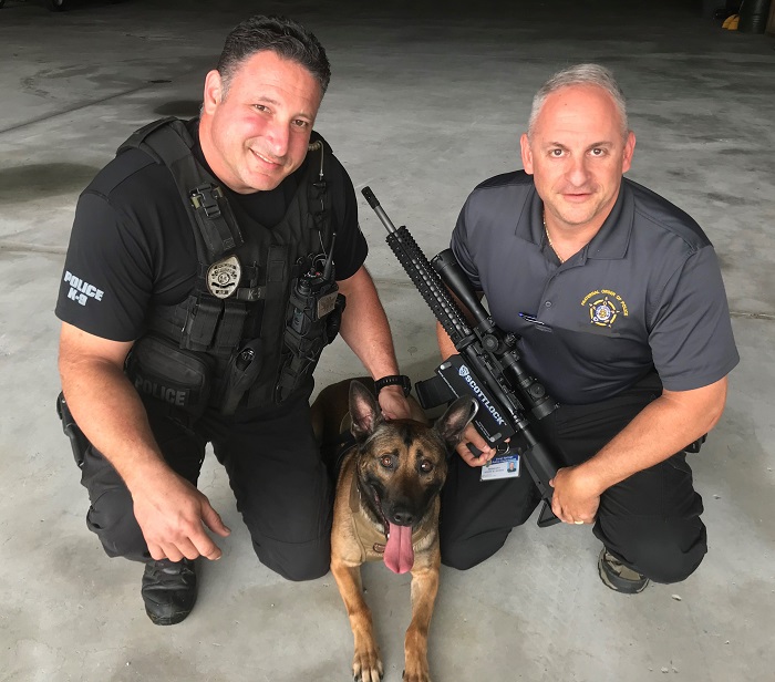 SCOTTLOCK™PORTABLE AR-15 RIFLE SECURITY/RETENTION SYSTEM • Spotter Up