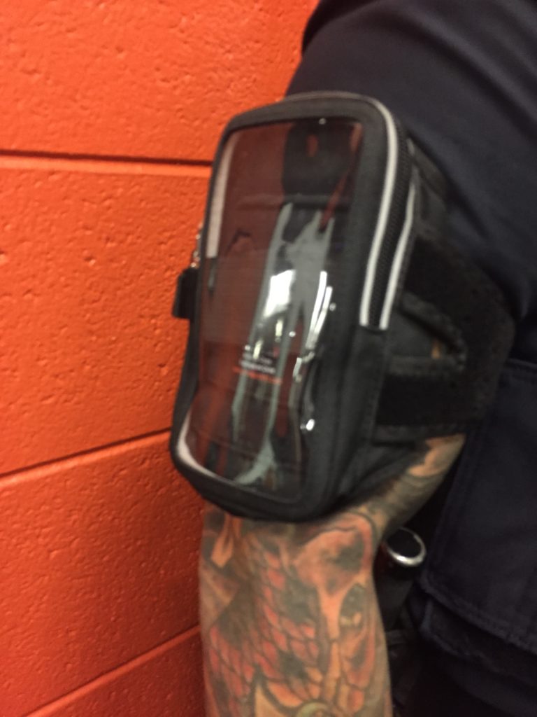 Armpocket - an extra hand for your comms • Spotter Up