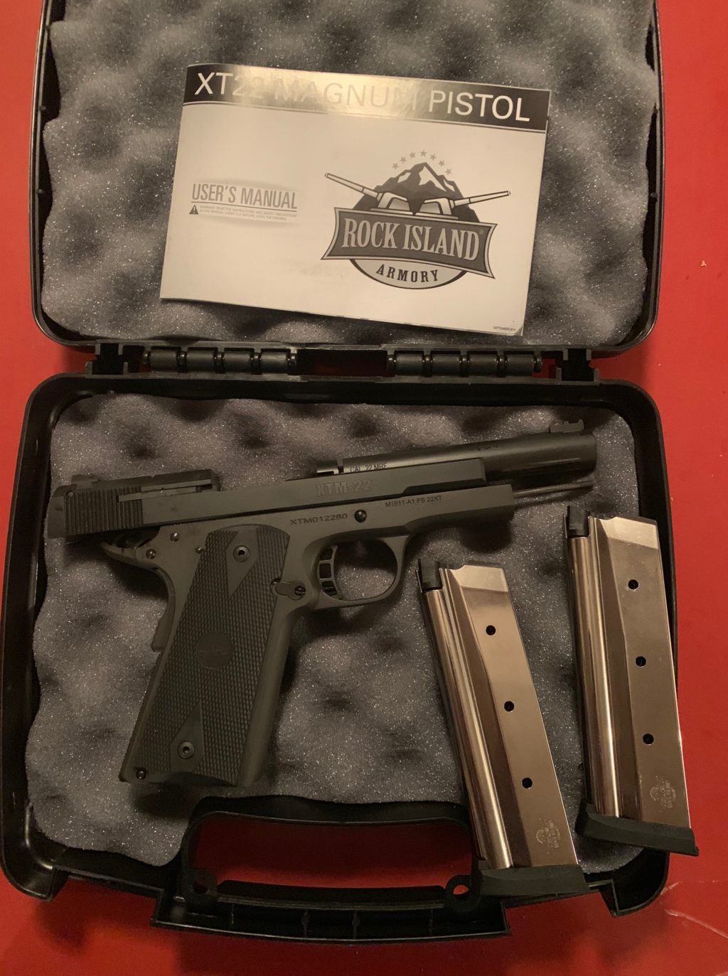 Rock Island XT-22 Magnum • Spotter Up