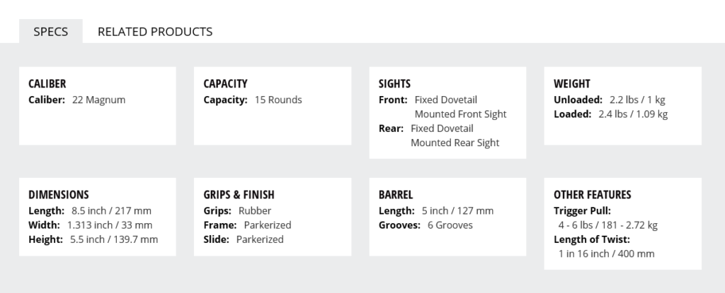 Rock Island XT-22 Magnum • Spotter Up