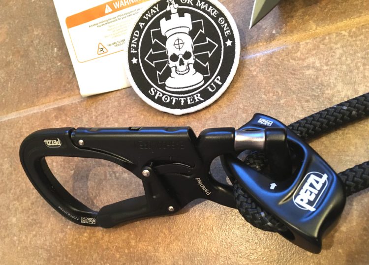PETZL EASHOOK EXO HELO ADJUST5 • Spotter Up