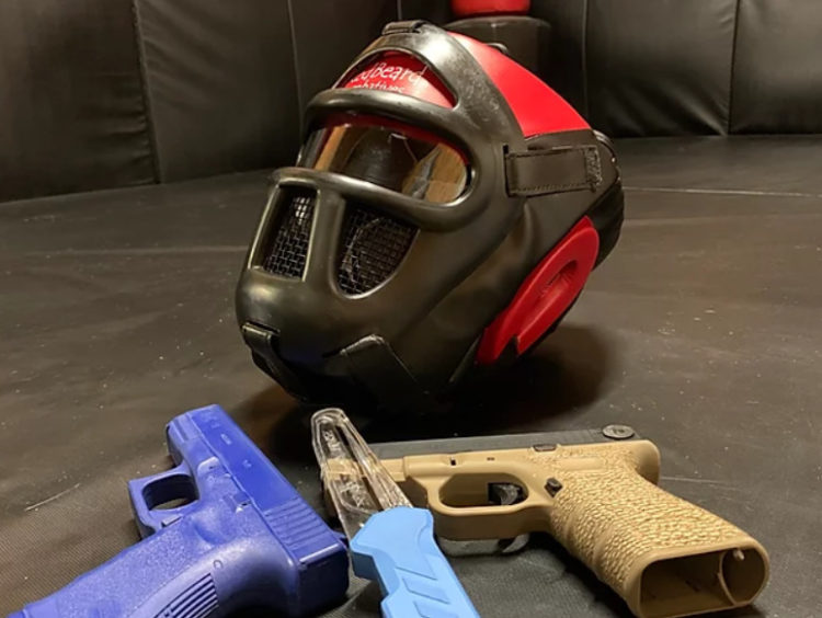 Redbeard Combatives Force on Force Helmets • Spotter Up