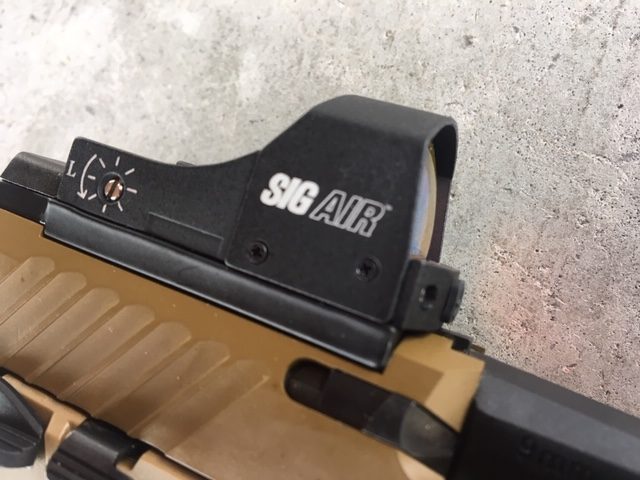 Training With Red Dot Optics? SIG's AIR Reflex Sight is Made for You ...