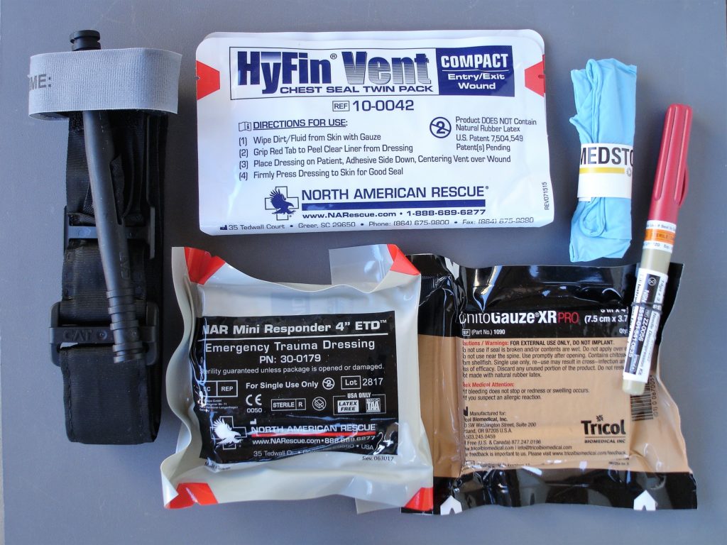 Dark Angel Medical Ankle Trauma Kit — Low-Profile Trauma Kit for ...