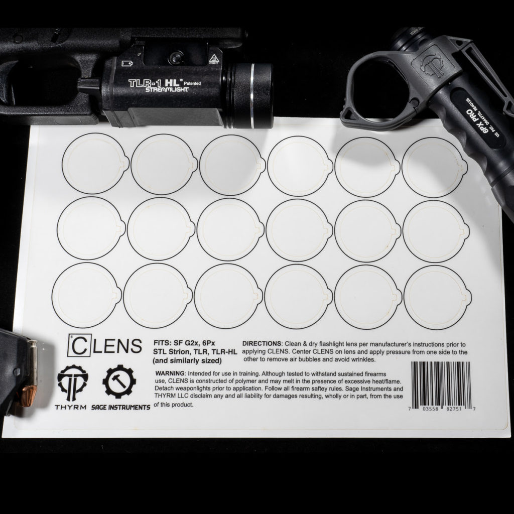 Thyrm CLENS Weapon Light Lens Protector • Spotter Up