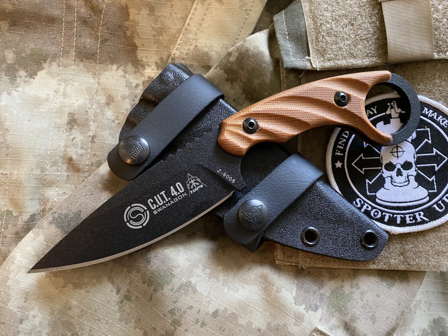 TOPS Knives Combat Utility Tool (C.U.T) 4.0 — Combat Capable EDC Knife ...