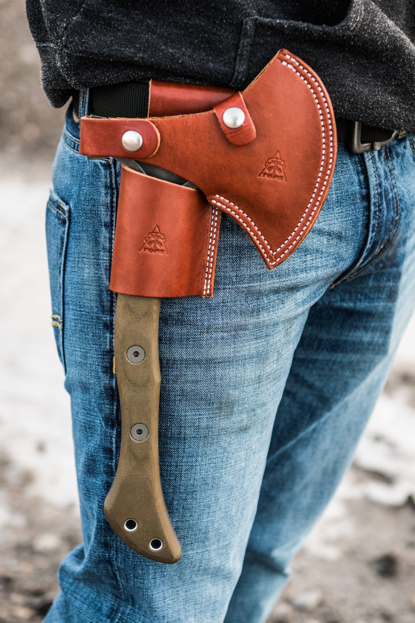 TOPS Hammer Hawk and Backup Fixed Blade Combo • Spotter Up