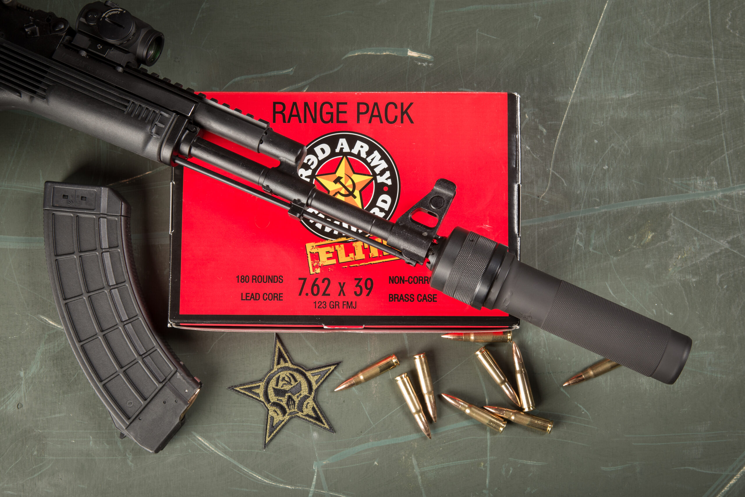 Dead Air Silencers Wolverine PBS-1 Red Army Elite Ammo • Spotter Up