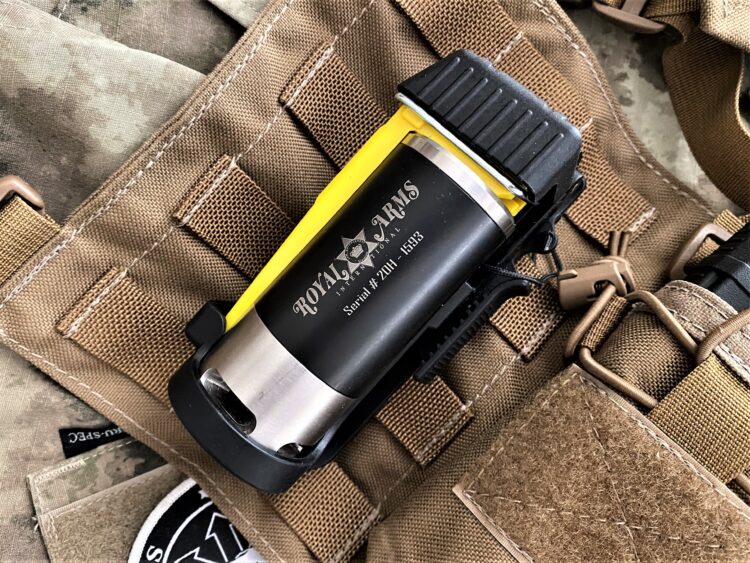 A.C.S. Industries' Revolutionary Grenade Trigger Pouch • Spotter Up