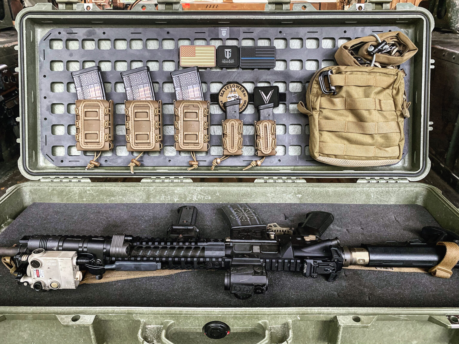 Grey Man Tactical RMP MOLLE Panels • Spotter Up