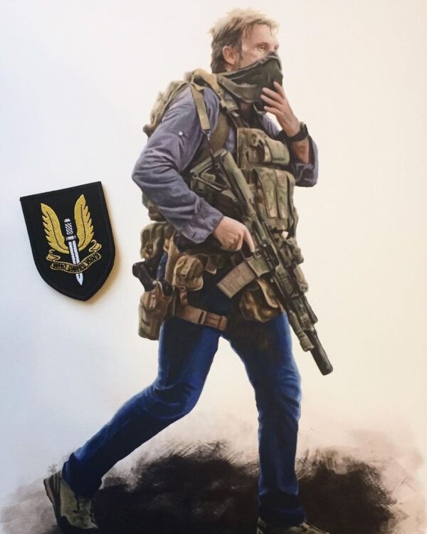 Christian Craighead MBE CGC art done by Prairie Fire Art Company ...