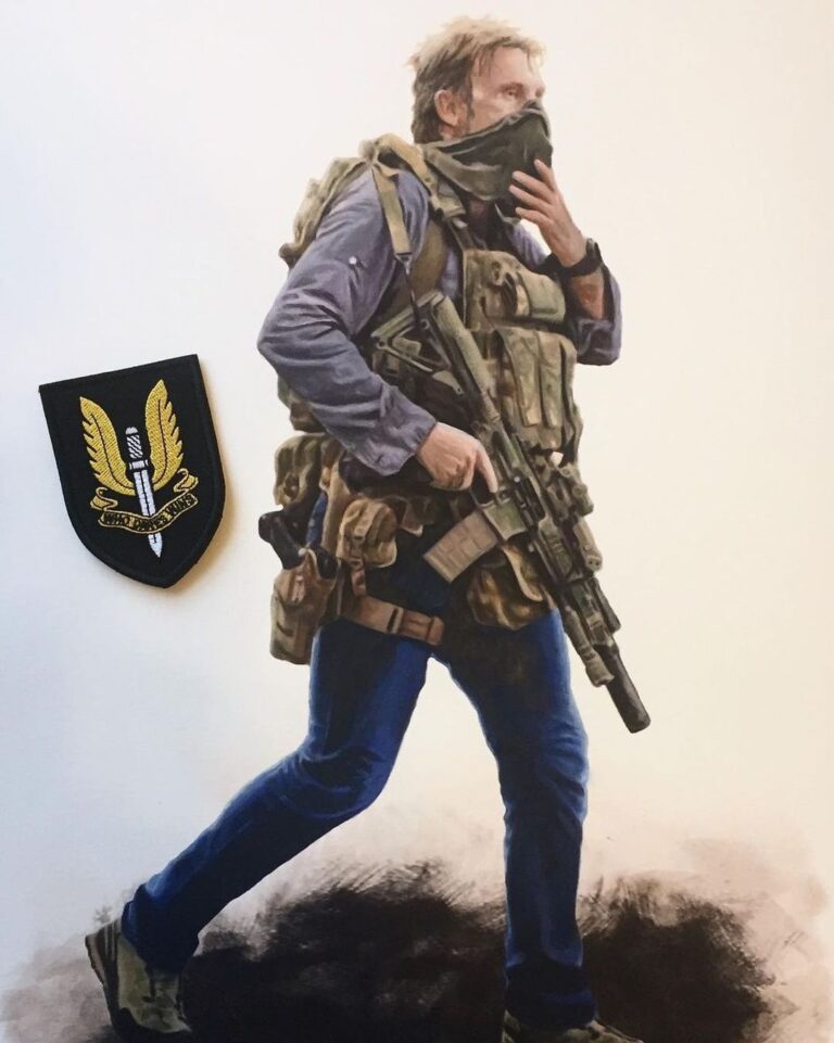 Christian Craighead MBE CGC art done by Prairie Fire Art Company ...