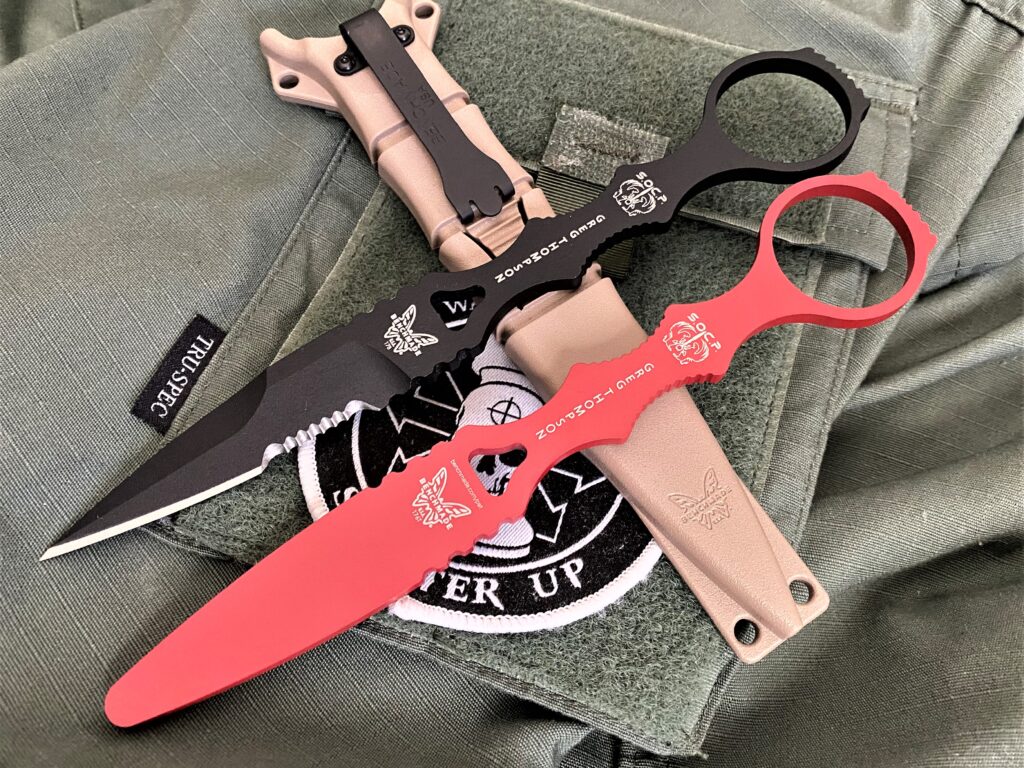 Benchmade 178SBK SOCP Spear-Point Knife • Spotter Up