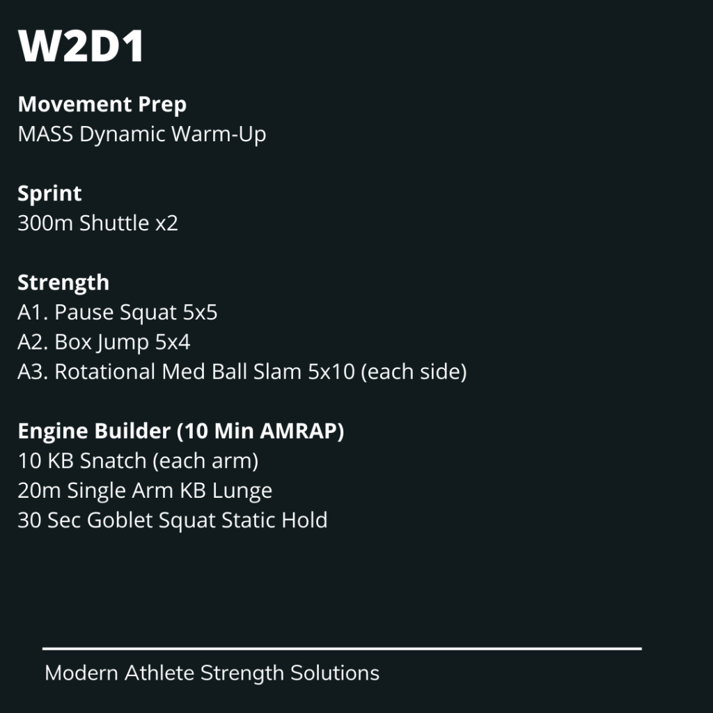 W2D1 - MASS • Spotter Up