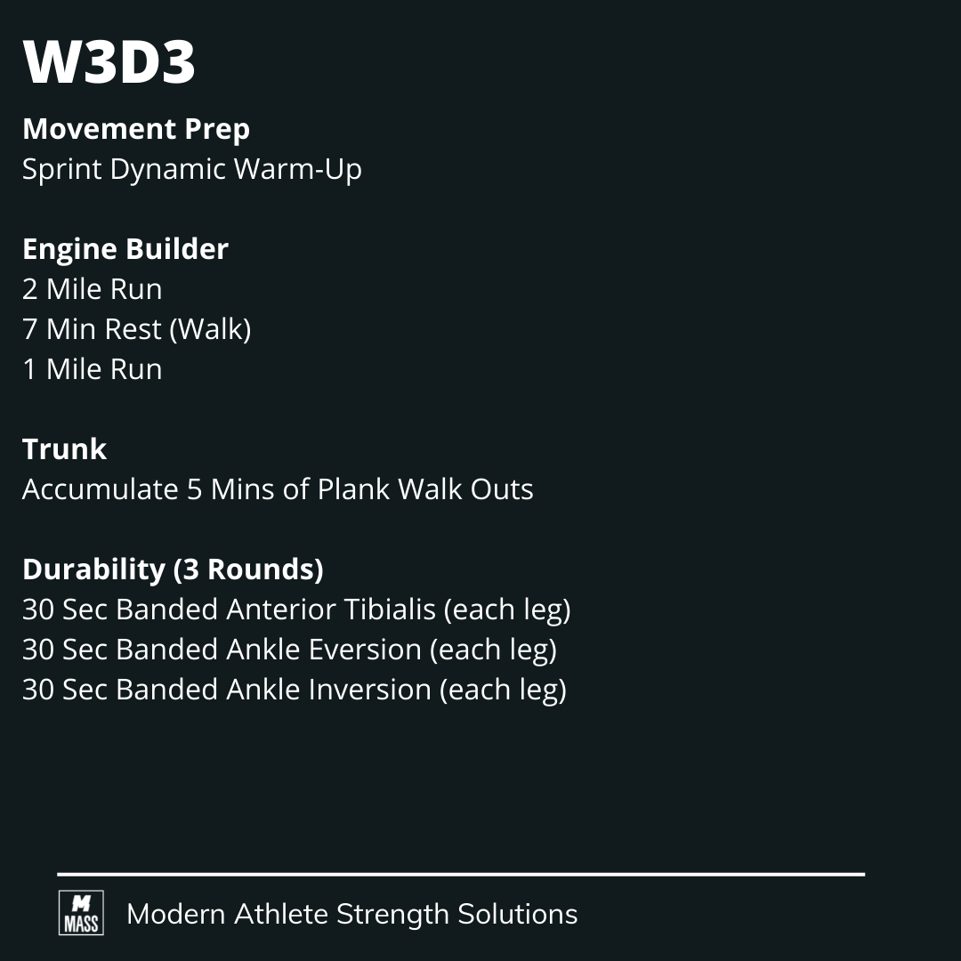 W3D3 - Modern Athlete Strength • Spotter Up