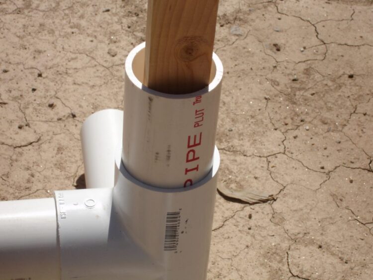 DIY Low-Cost PVC Target Stand • Spotter Up