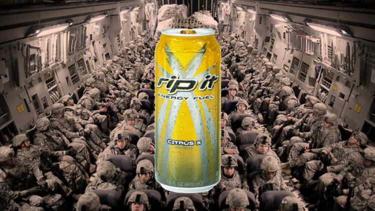The Military's Secret Weapon: Energy Drinks in Warfare • Spotter Up