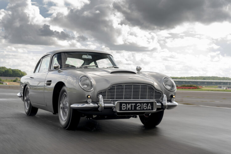 The Iconic Aston Martin DB5 of James Bond Fame Turns 60 • Spotter Up