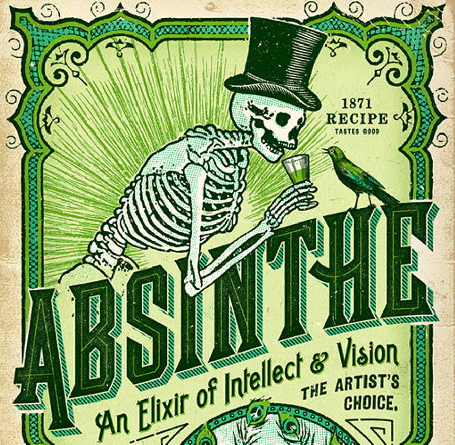 Absinthe and the Military A Spirited Connection • Spotter Up