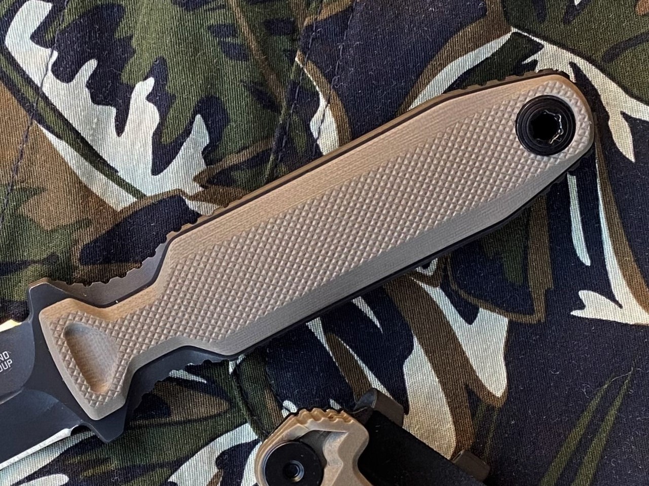 SOG Pentagon FX Covert Fixed Blade Knife • Spotter Up - Tactical Nexus