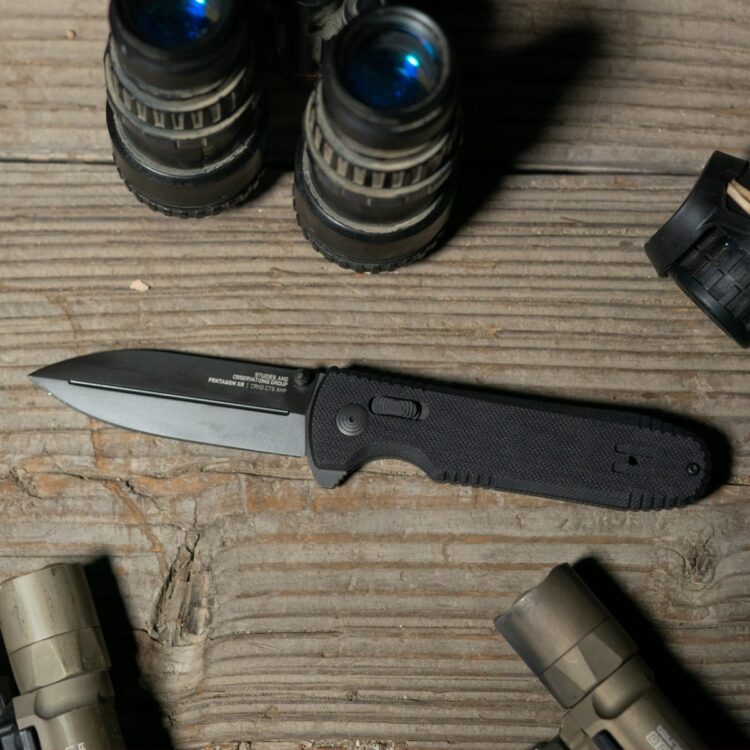 SOG Pentagon XR: Professional Use Folding Knife • Spotter Up
