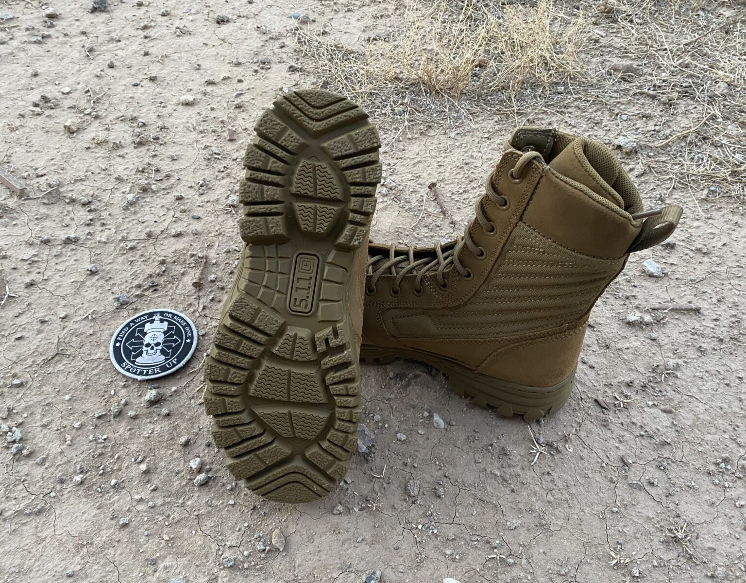 5.II EVO 2.0 8" AR 670-1 Boot: US Army Compliant • Spotter Up