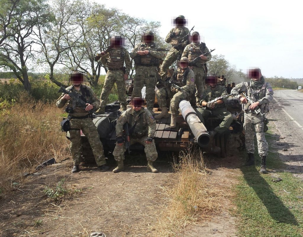 Members of the Russian PMC ENOT Corps • Spotter Up