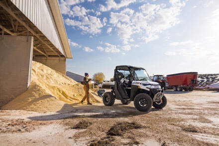 Polaris RANGER XP Kinetic All-Electric Utility Vehicle on Display at ...