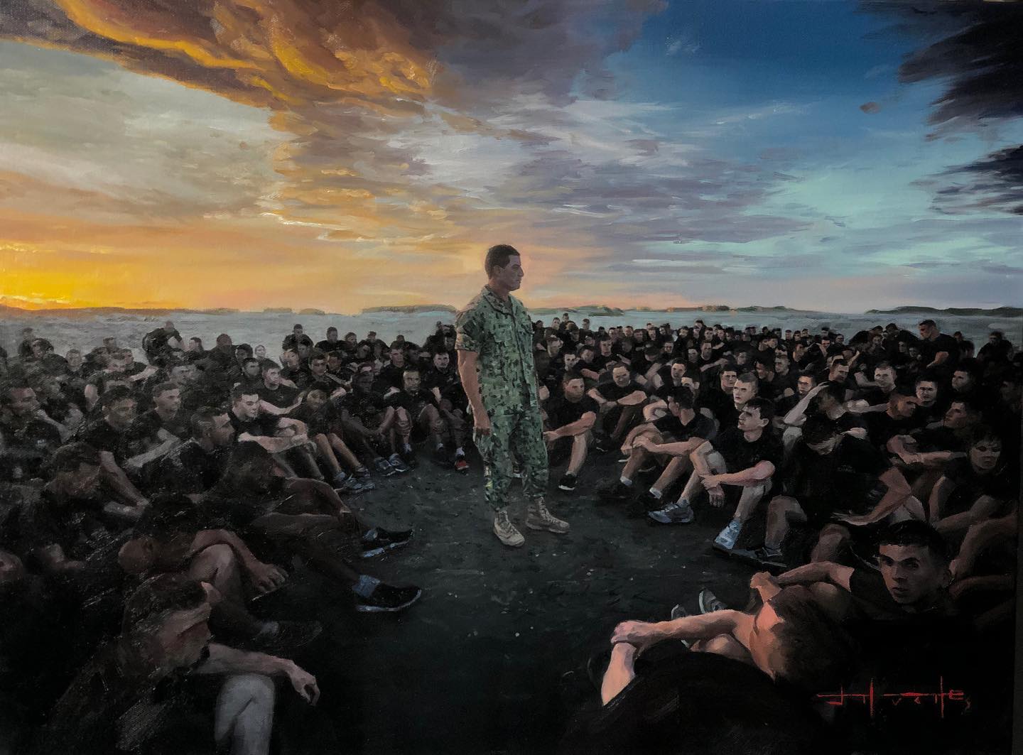The Artistry of Justin Hughes: Navy SEAL Turned Creative Force • Spotter Up
