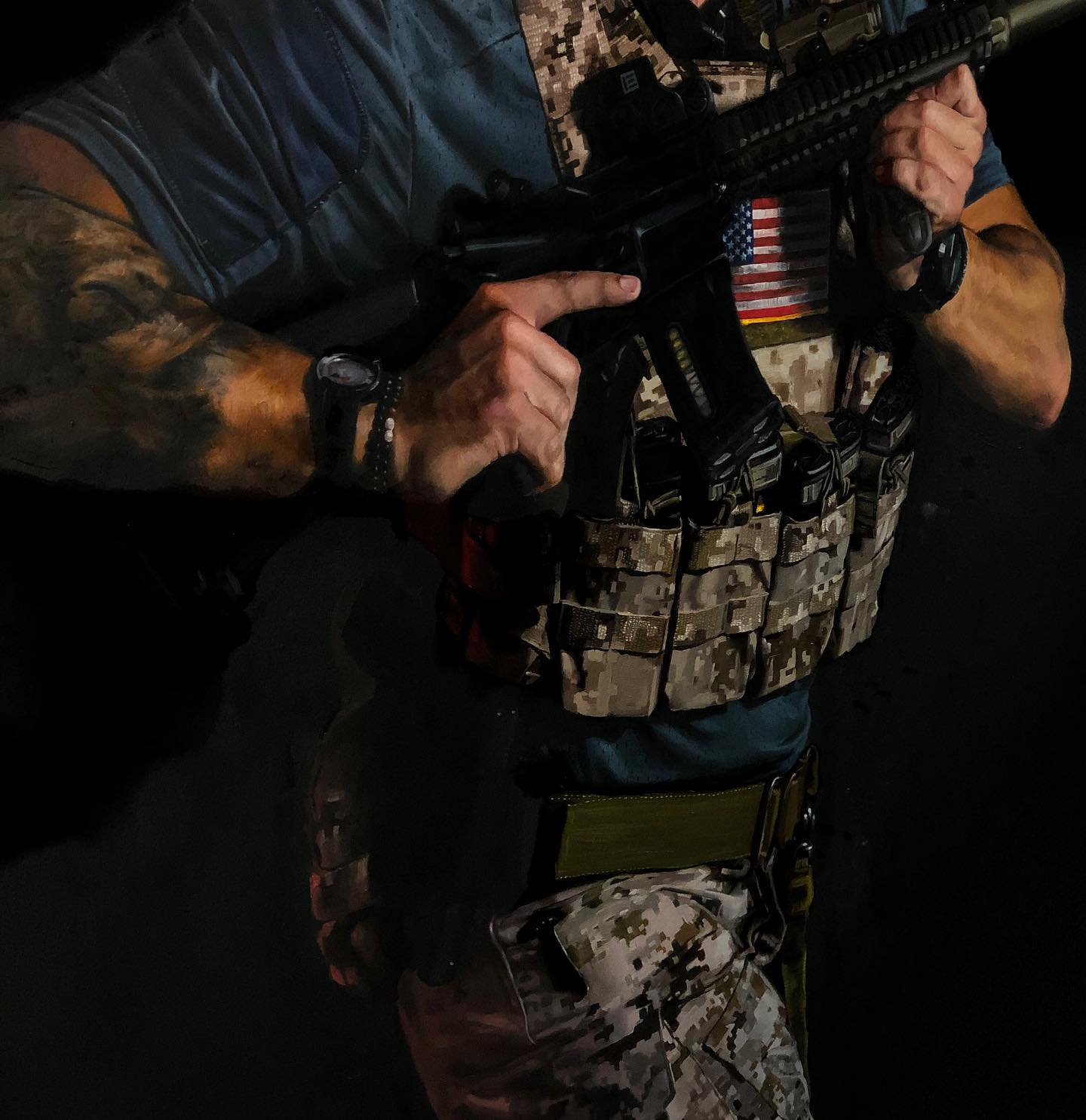 The Artistry of Justin Hughes: Navy SEAL Turned Creative Force • Spotter Up