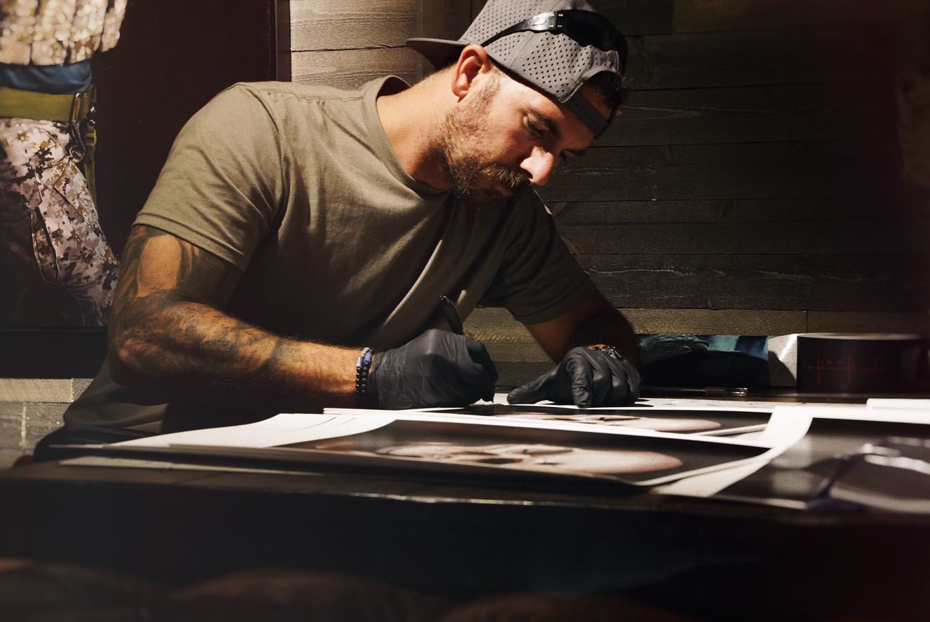 The Artistry of Justin Hughes: Navy SEAL Turned Creative Force • Spotter Up