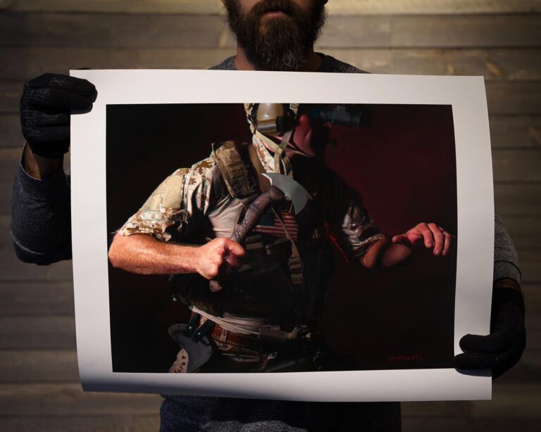 The Artistry of Justin Hughes: Navy SEAL Turned Creative Force • Spotter Up