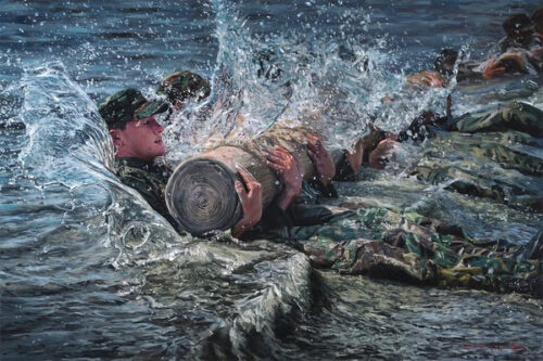 The Artistry of Justin Hughes: Navy SEAL Turned Creative Force • Spotter Up
