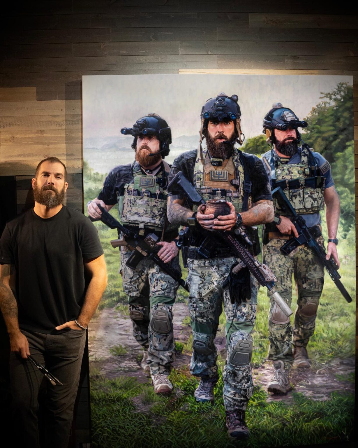 The Artistry of Justin Hughes: Navy SEAL Turned Creative Force • Spotter Up