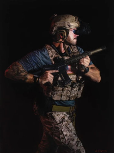 The Artistry of Justin Hughes: Navy SEAL Turned Creative Force • Spotter Up