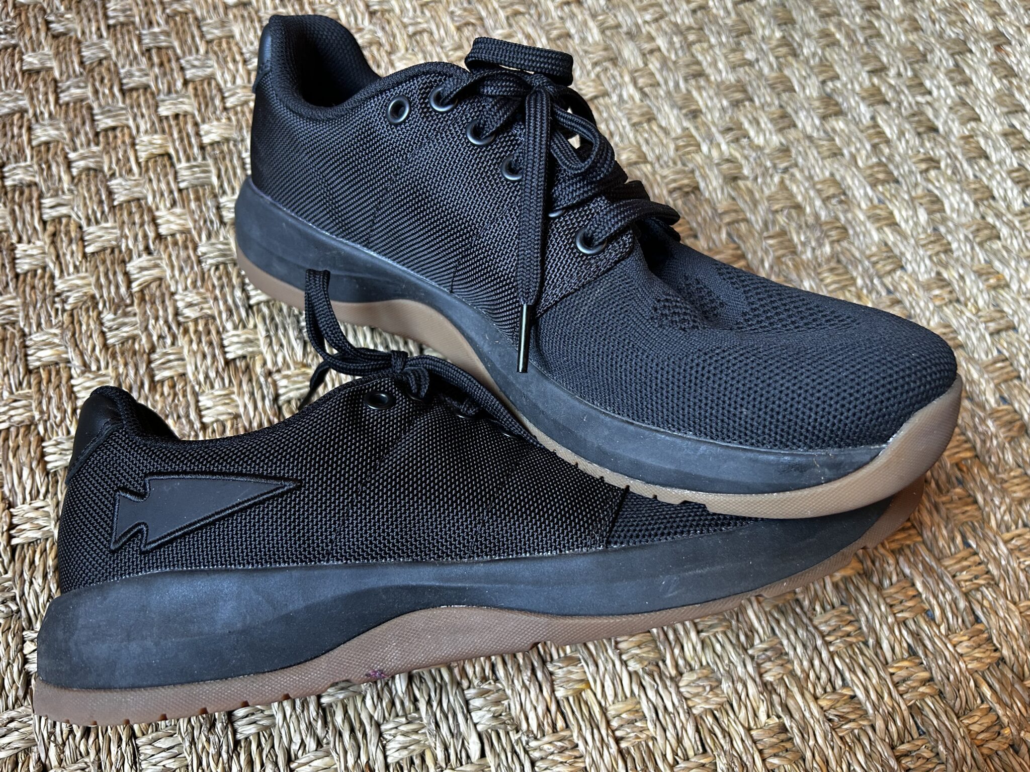 GoRuck BALLISTIC TRAINERS - BLACK + GUM W/ BLACK REFLECTIVE SPEARHEAD ...