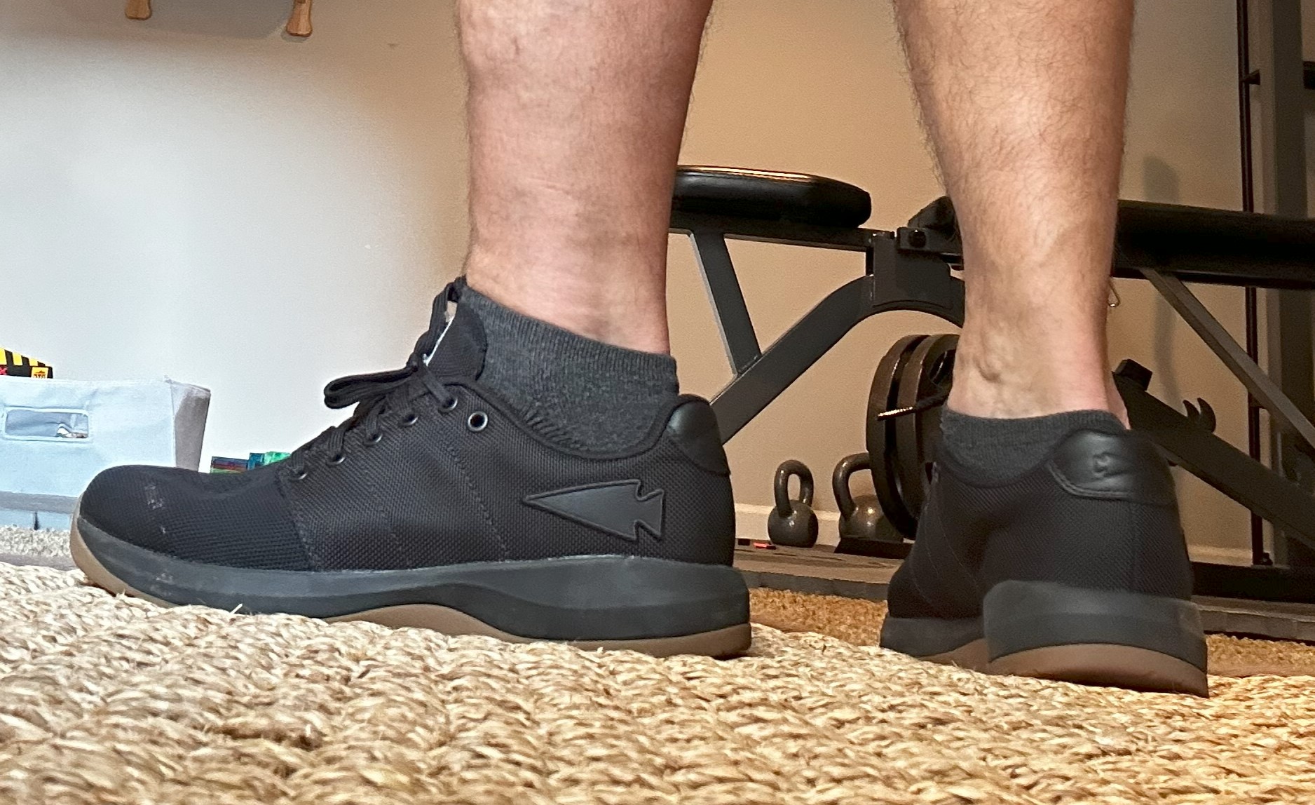 GoRuck BALLISTIC TRAINERS - BLACK + GUM W/ BLACK REFLECTIVE SPEARHEAD review • Spotter Up