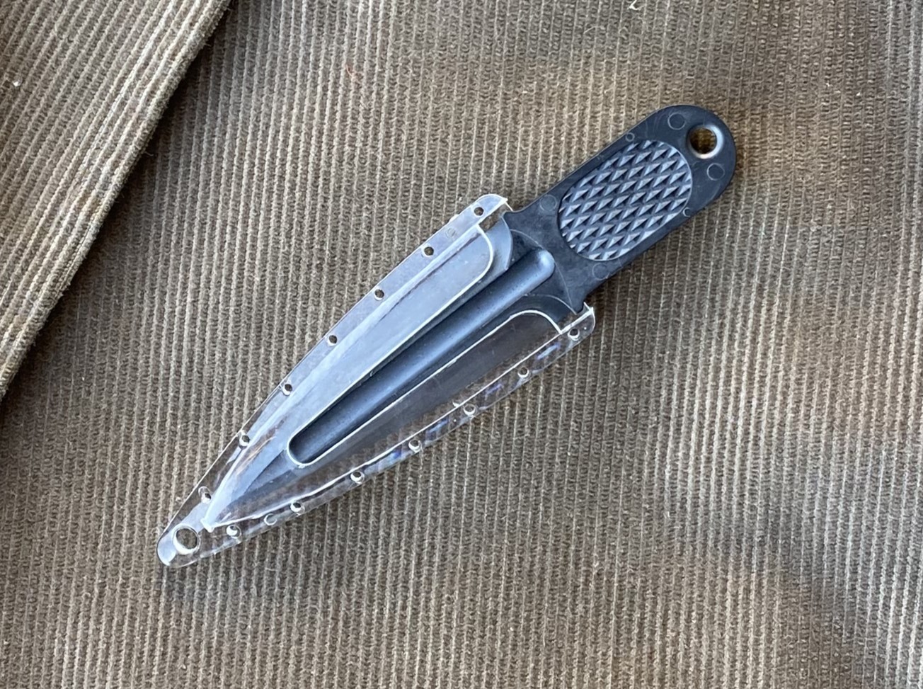 Hard Case Survival Lapel Dagger • Spotter Up