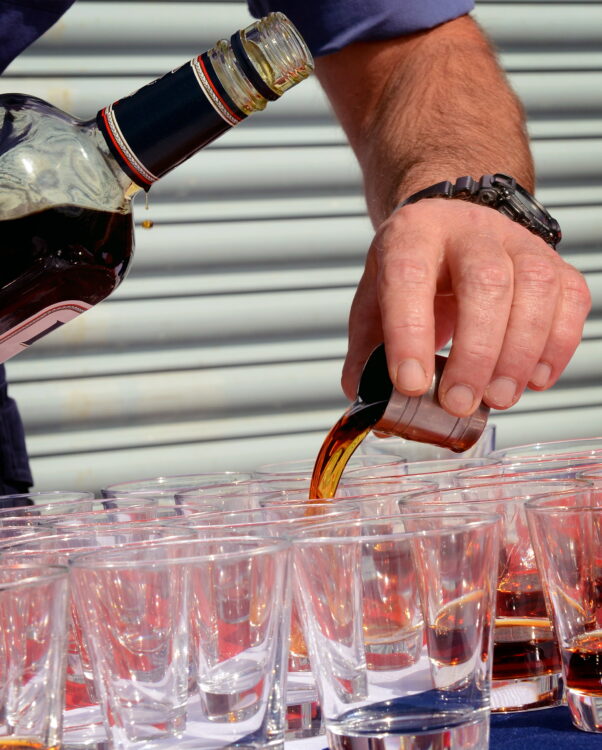 Tots of Rum for Royal Navy Splice the Mainbrace • Spotter Up