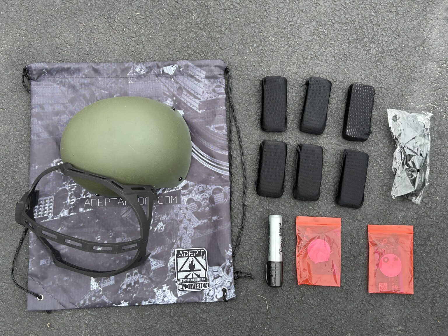 Adept Armor NovaSteel™ Helmet – High Cut • Spotter Up