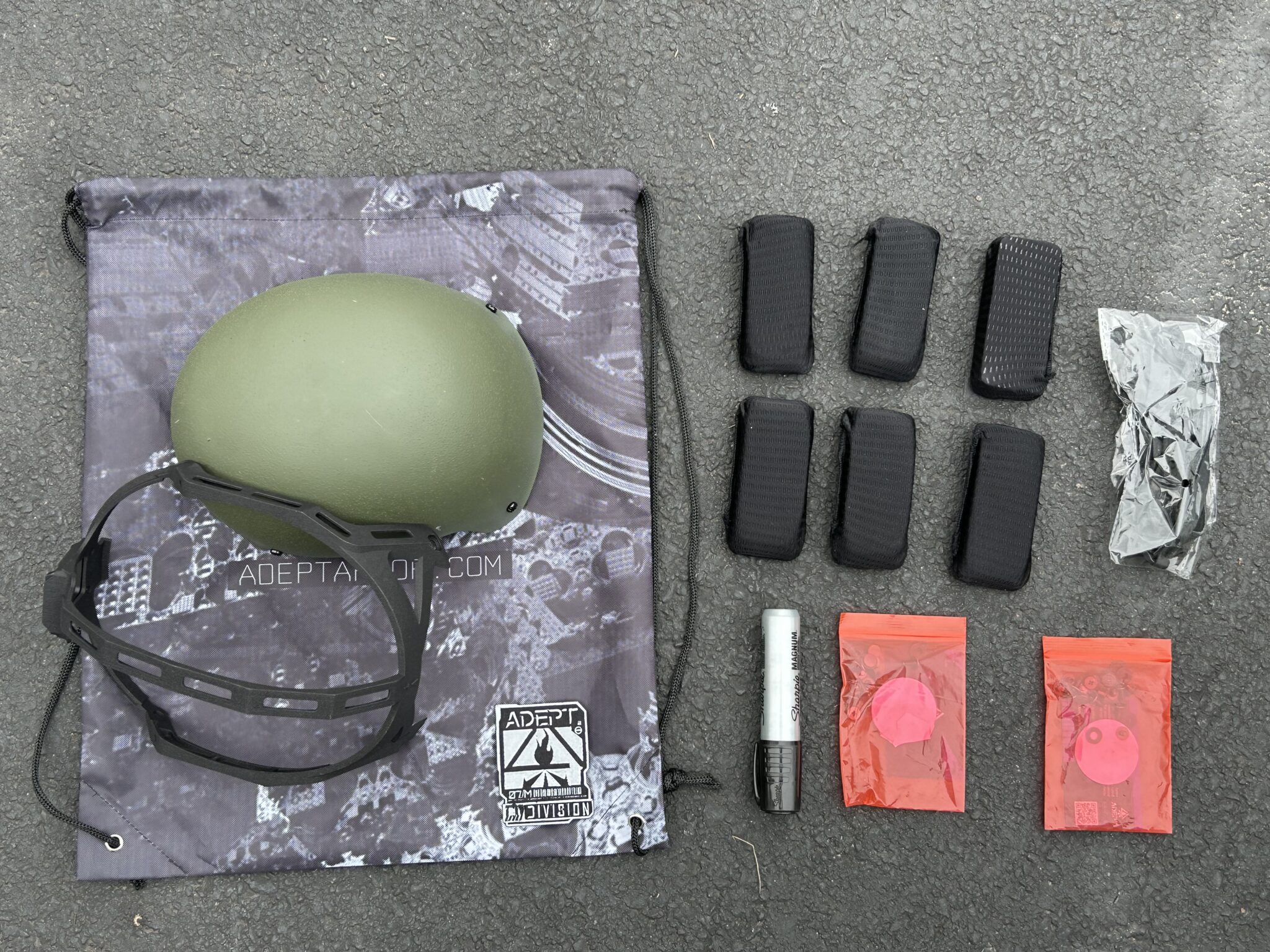 Adept Armor NovaSteel™ Helmet – High Cut • Spotter Up