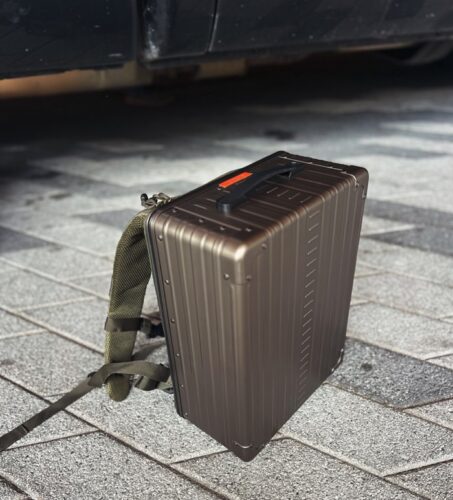 Aleon 17” Aluminum Backpack for The Sophisticated Commuter • Spotter Up