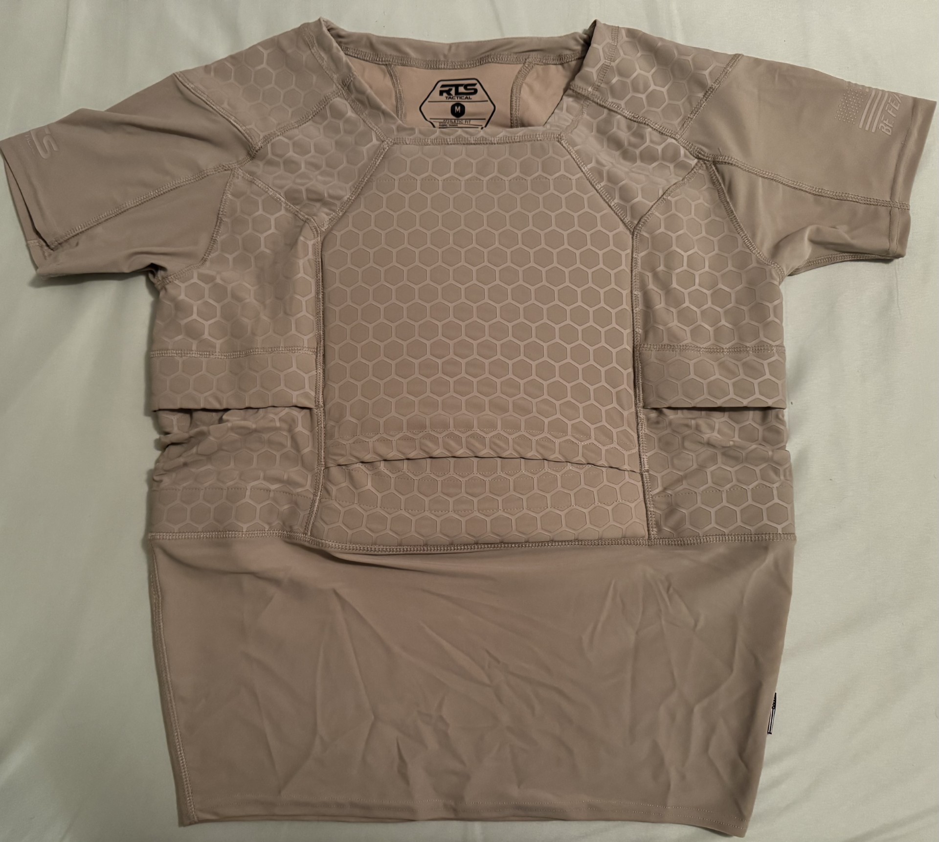 RTS Tactical Level IIIA/HG2 Body Armor Compression Shirt • Spotter Up